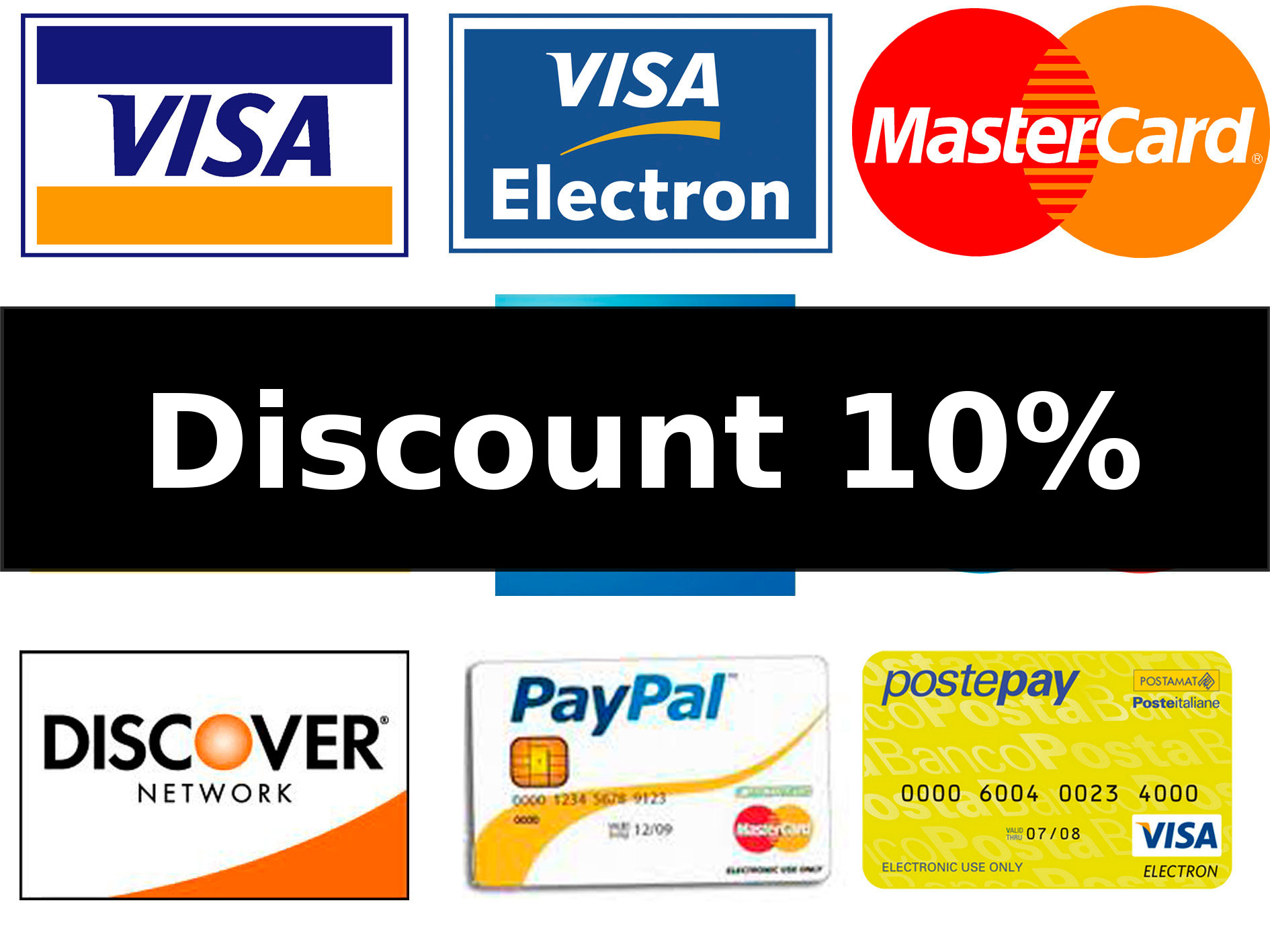 Pay with you credit card discount